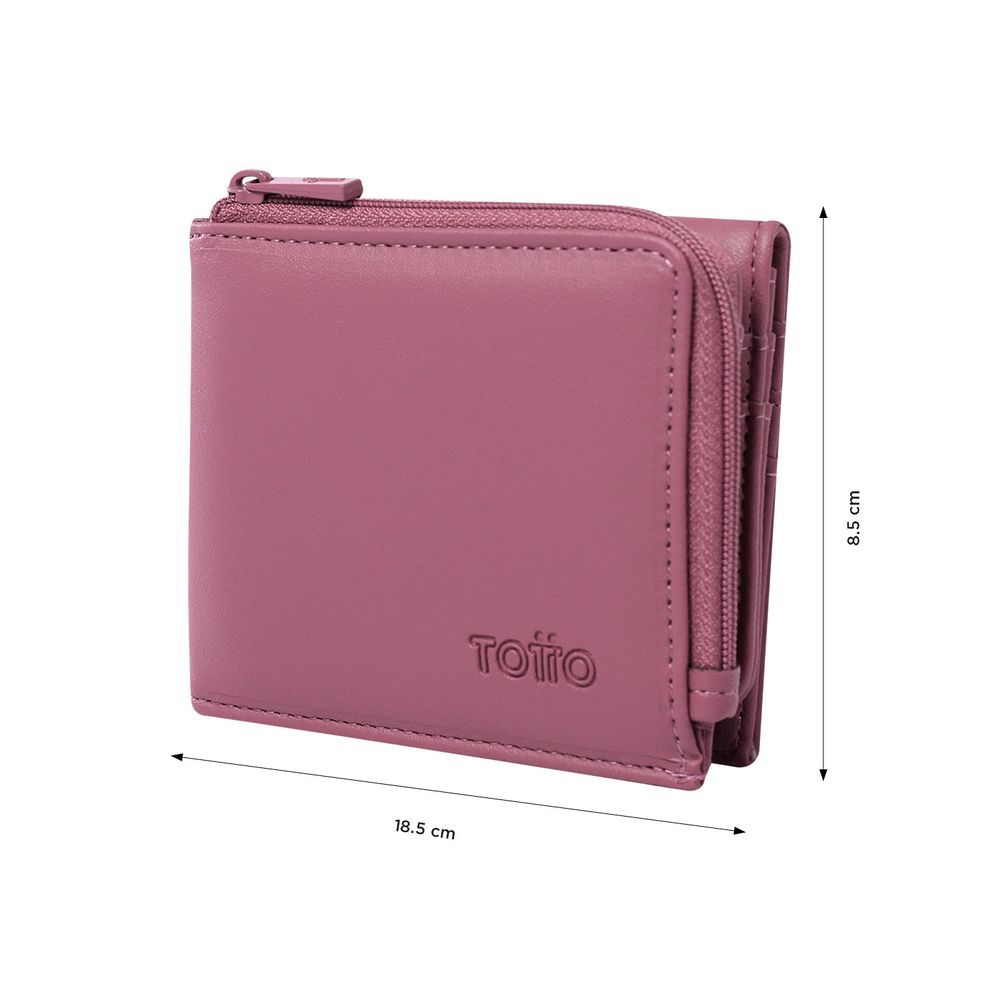 Billetera Para Mujer Trifold Mediana Deco Rose | Totto - TottoCL-rediseno