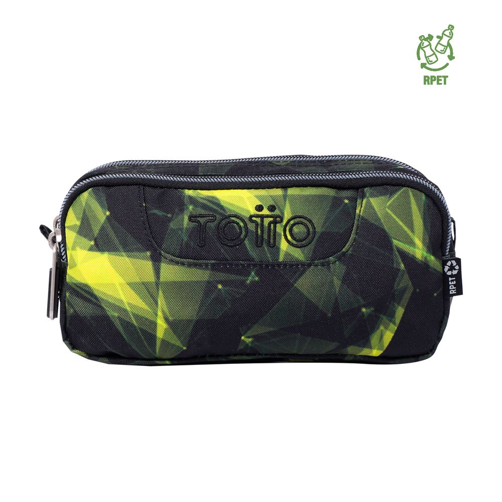 Estuche Escolar Sobre RPET Negro Renjae | Totto - TottoCL-rediseno