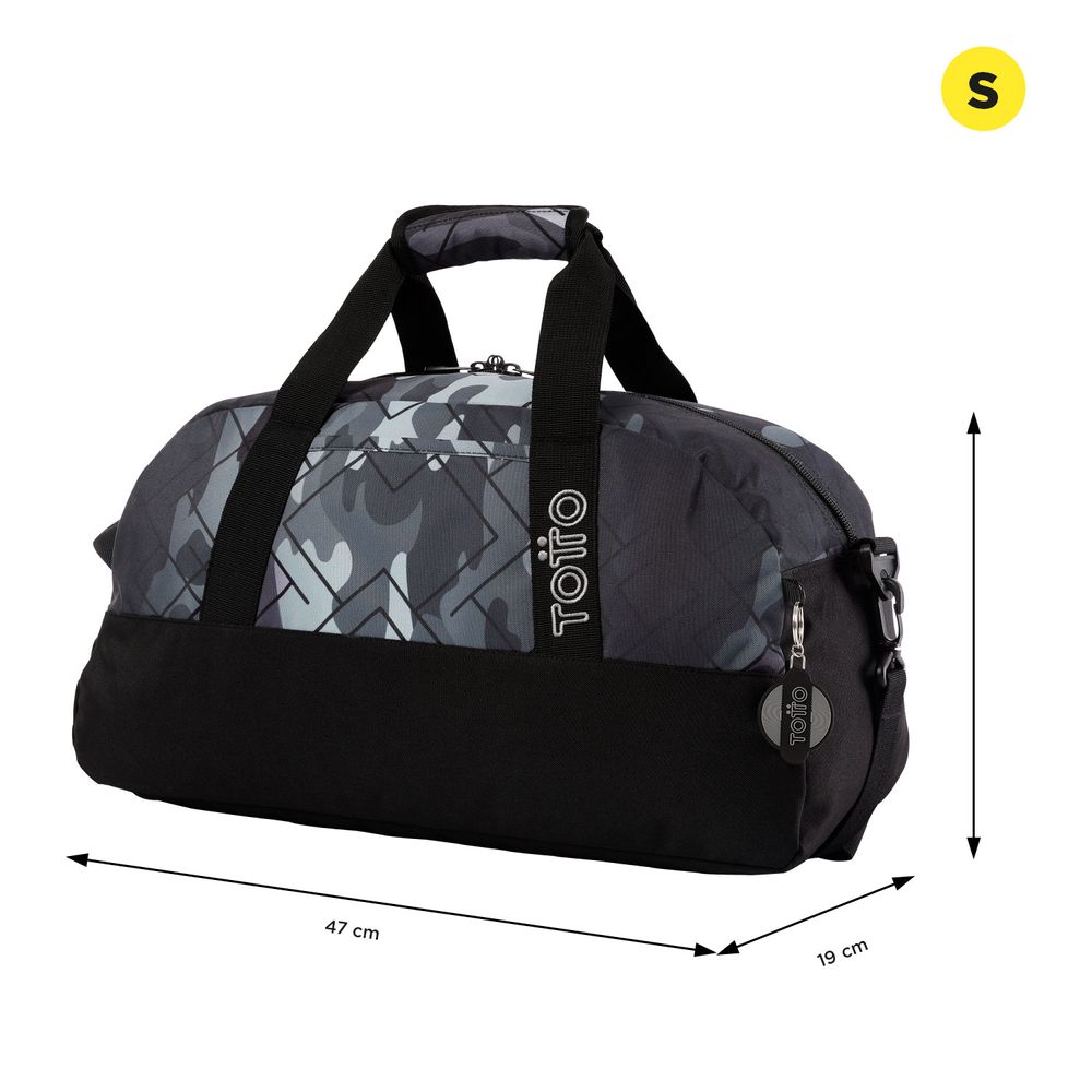 Bolso Deportivo Active S Negra Fenri Black | Totto - TottoCL-rediseno