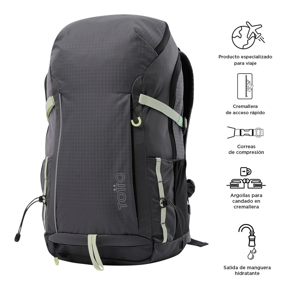 Mochila Outdoor Summit 28 Lt Periscope | Totto - TottoCL-rediseno