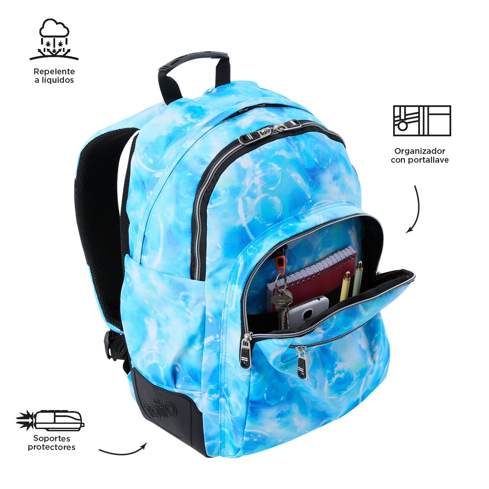 Mochila Escolar Rayol Glitter Bubul | Totto - TottoCL-rediseno